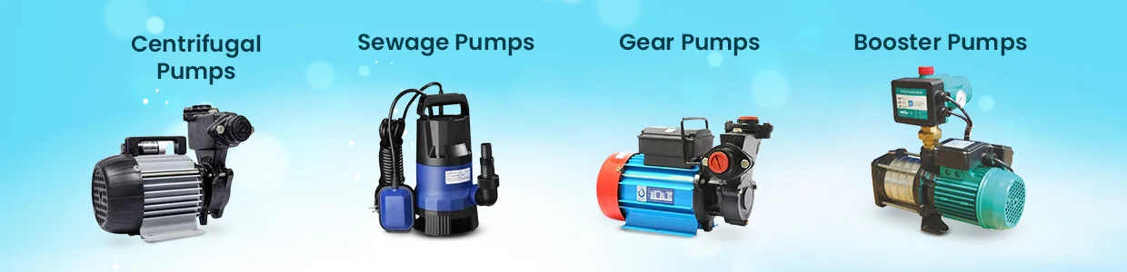 All You Need To Know About The Types Of Pumps